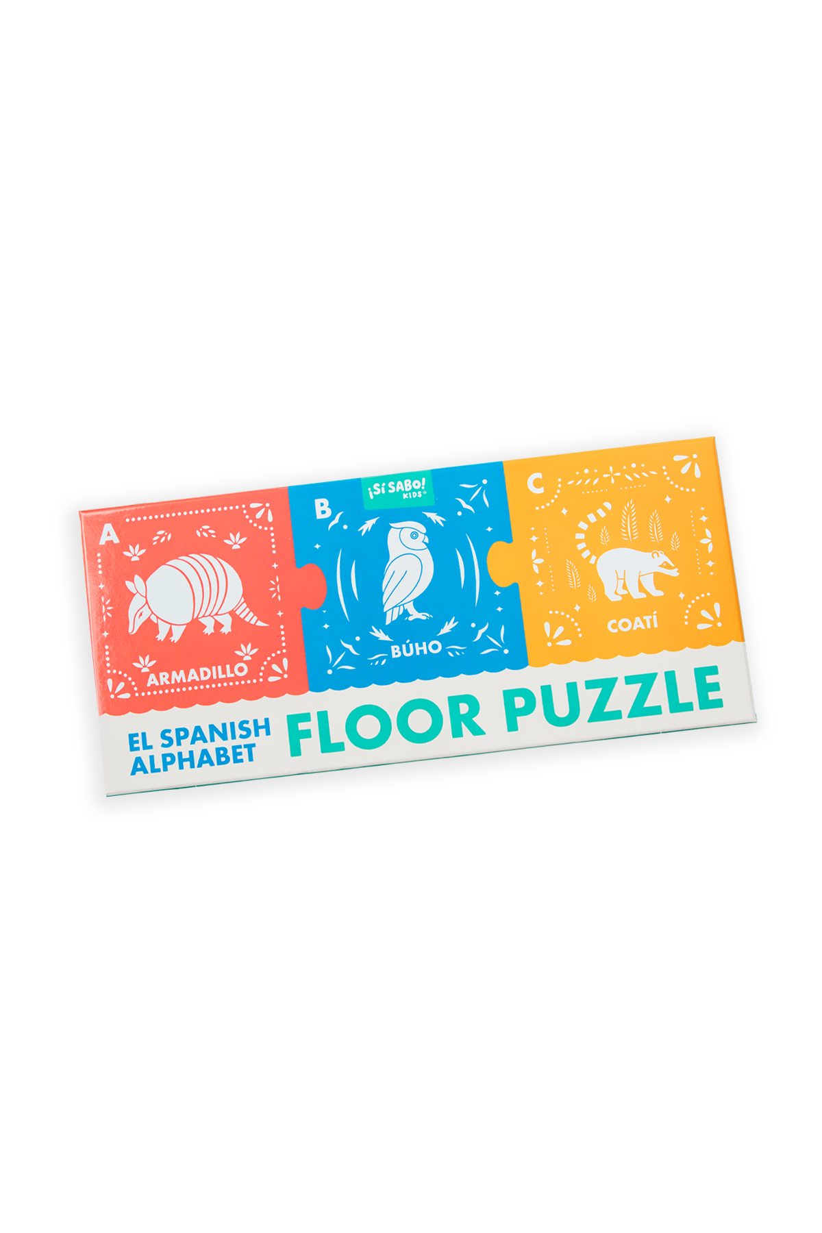 El Spanish Alphabet Jumbo Floor Puzzle | Playroom Avenue | Book Collection